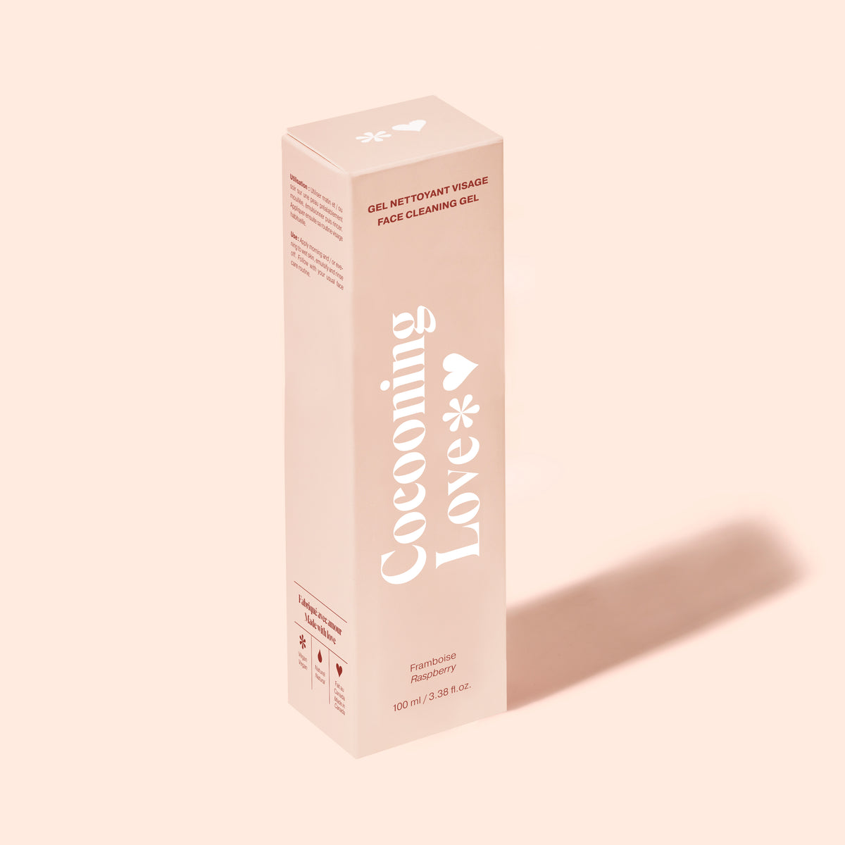 Gel nettoyant visage - Mousse légère à la framboise | Cocooning Love ...